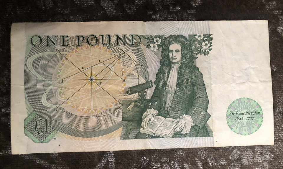 BANK OF ENGLAND QUEEN ELIZABETH ONE POUND NOTE. | eBay UK