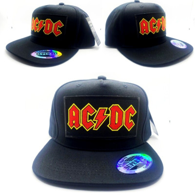 acdc classic rock Hat Embroidery Logo Baseball Cap Snapback Sun Hat ...