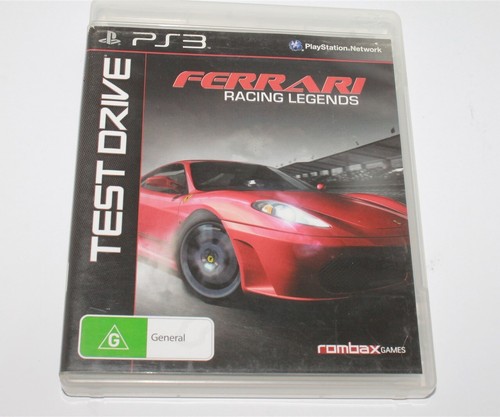 Playstation 3 Test Drive Ferrari Racing Legends Game PS3 Complete | eBay