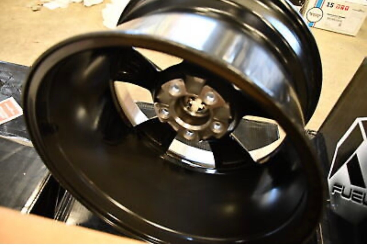 Single 17x10.5 American Racing AR105M Torq Thrust M Gloss Black ...