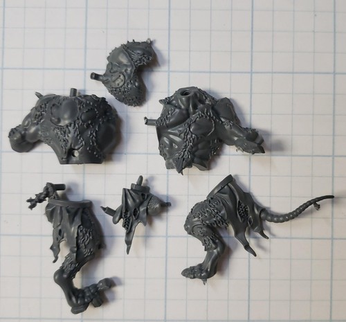 Warhammer Skaven Bits Skaventide Rat Ogor Torso Legs Set 01A | eBay