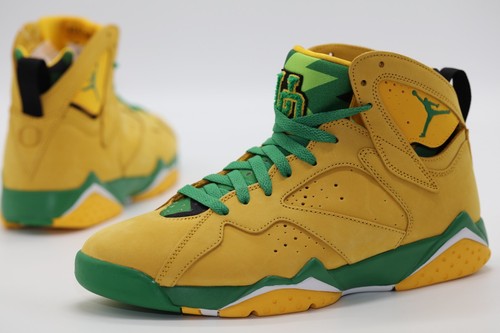 Nike Air Jordan VII 7 💥OREGON size 9.5 DS og all COLLEGE PE 2019 Promo ...