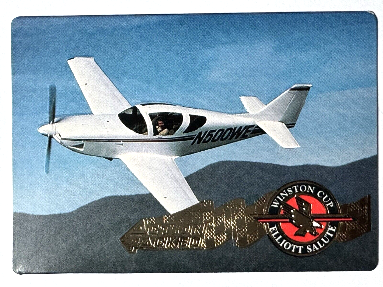 HOF'er BILL ELLIOTT 1995 Action Packed ELLIOTT SALUTE INSERT Racing ...