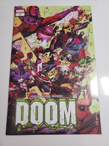 Doom # 1 Variant 2nd Printing Cover NM+ Marvel 2024 | eBay