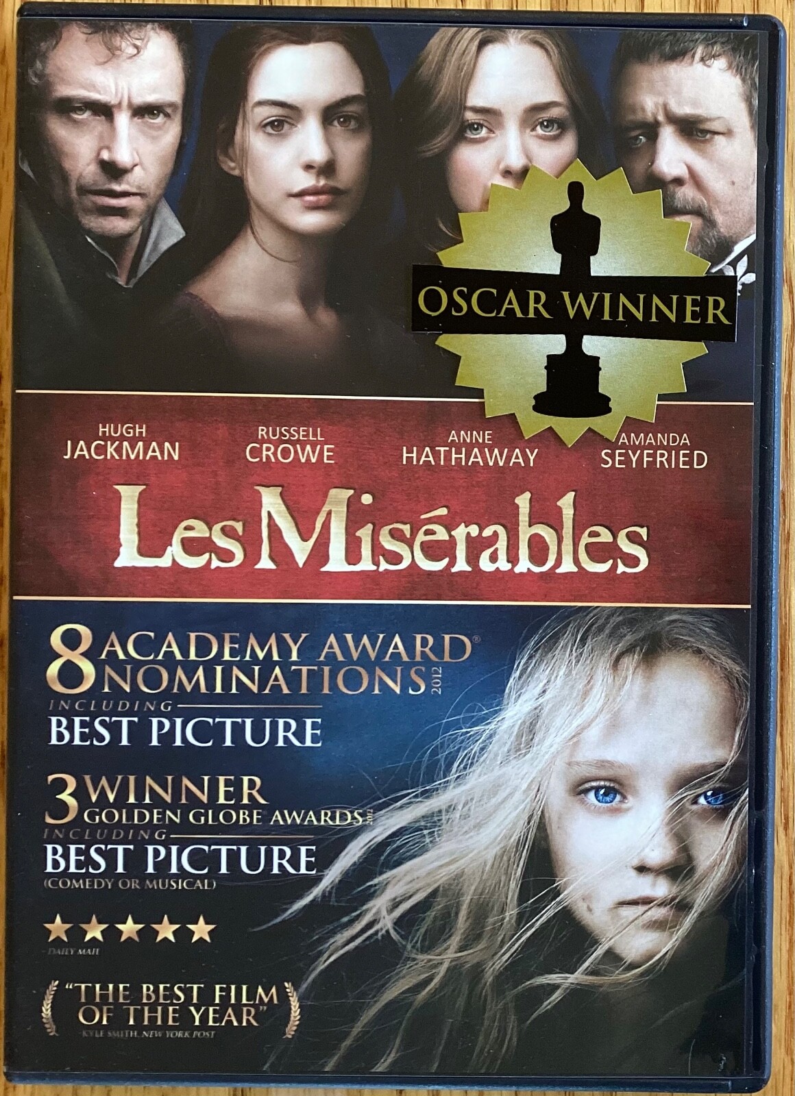 Russell Crowe Les Miserables Poster