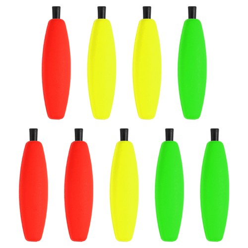 9pcs EVA Peg Float 2.4" Fishing Foam Bobber for Catfish Rig Fish, 3 ...