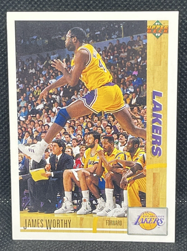James Worthy 1991-92 Upper Deck #146 Los Angeles Lakers | eBay