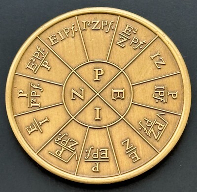 IBEW NECA Formula Electrical Industry Token Medal Coin Apprenticeship ...