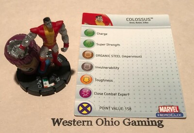Heroclix Colossus #012 USED Marvel Mutations and Monsters Single Figure ...