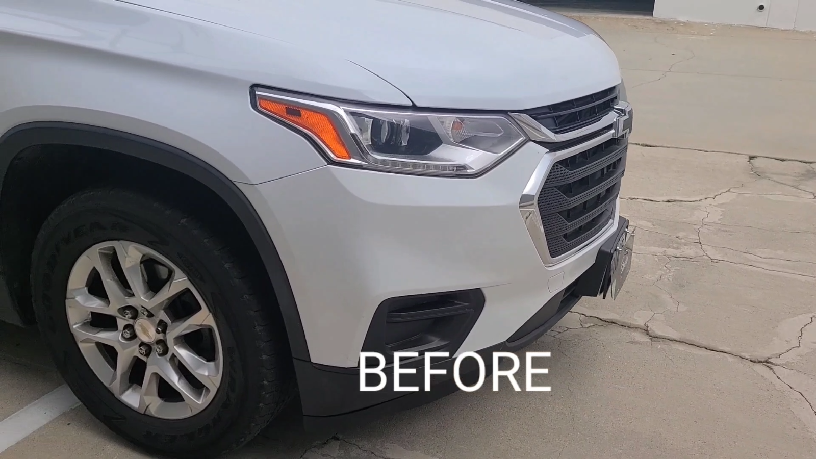 Fit Chevy Traverse 18-23 Window Side Chrome Delete Decal Film Blackout ...