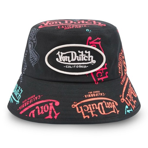 VON DUTCH Bob Hat / New Collection 2024 Black AOP/LOGB | eBay
