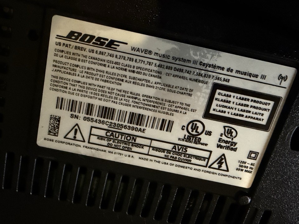Bose Wave Music System III CD Aux Radio Series 3 TOUCH TOP PAD 👍 | eBay