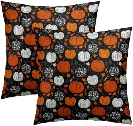 Brown Leopard Throw Pillow Cover - 2 Pcs Cheetah Pillow Case 16x16 inch ...