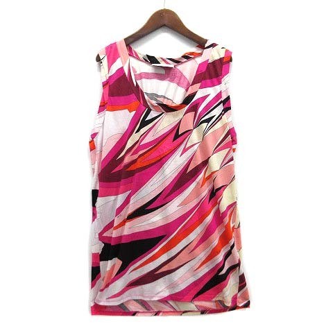 Emilio Pucci, Tank top, cut and sewn, Pucci pattern, pink, Size XS,Made ...