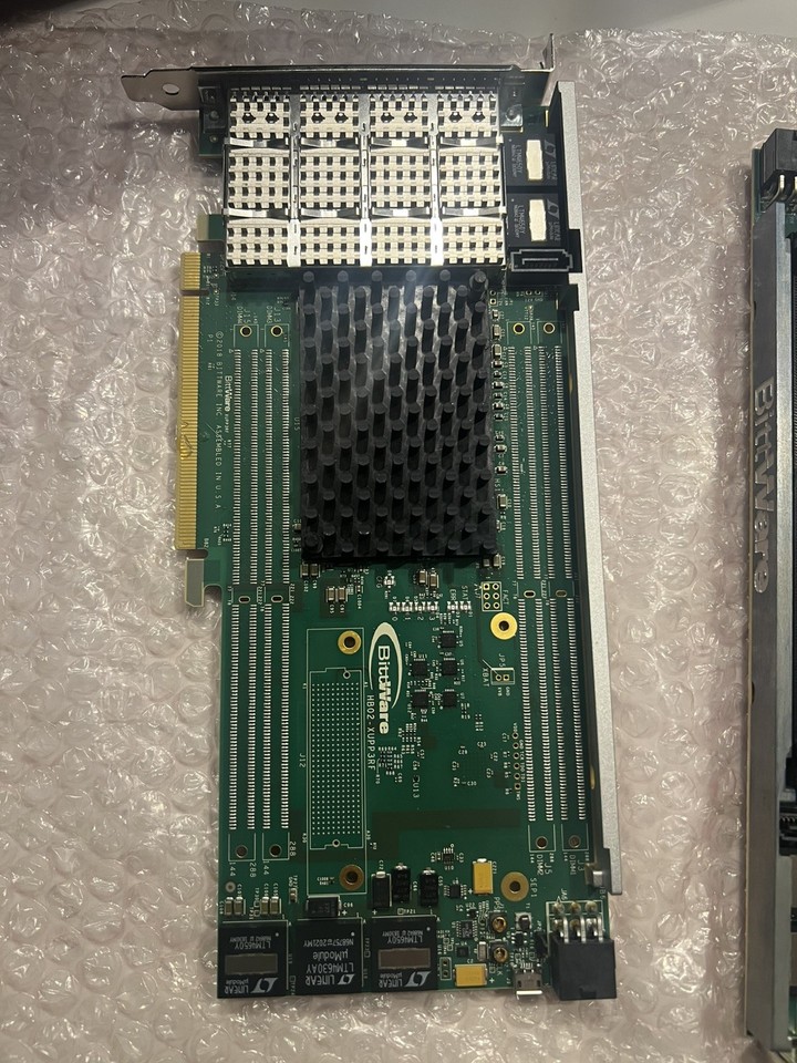 BittWare HB00-XUPP3RF QUAD PORT 100GbE FPGA Card BITXUPP3R-0002-LF | eBay