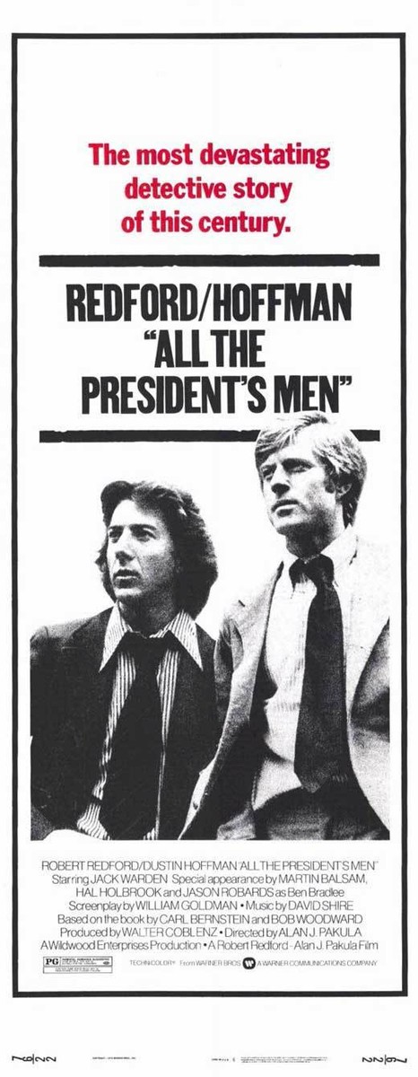 All The Presidents Men Movie Poster