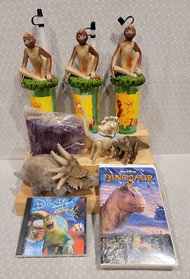 2000 Disney Dinosaur Zini Lemur Straw Cup McDonald's Figure Toy CD-ROM ...
