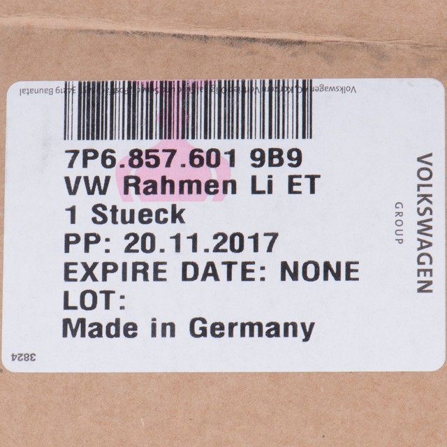 Volkswagen 7P68576019B9 Genuine OEM Glass Frame for sale online | eBay