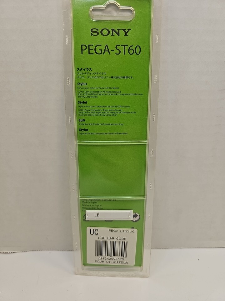 Sony PEGA-ST60 Stylus for CLIE Peg-NR, Peg-T, Peg-SL, Peg-SJ Series (3 ...