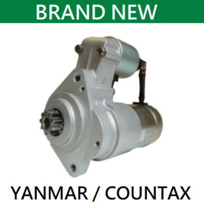 New Starter Motor 12v S114-851 YANMAR / Countax Lawn Mower D1850 118400 ...