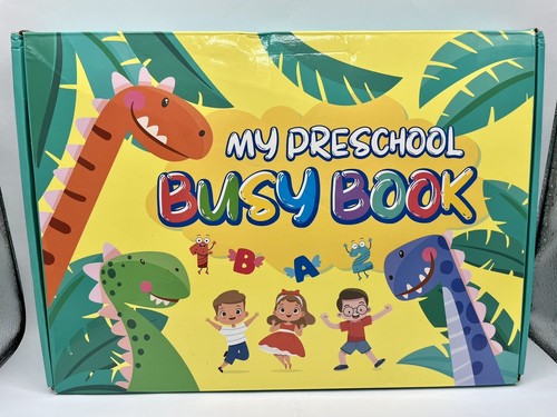 My Preschool Busy Book Montessori Toys for Toddlers Autism Sensory ...