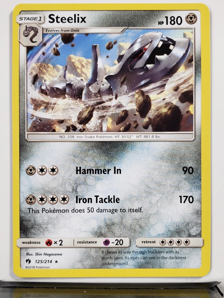 Steelix Pokemon Card