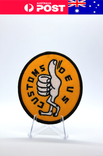 Deus Ex Machina Customs Cafe Racer Motorcycle Riding Patch Jacket Sew ...