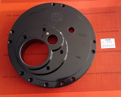 Part 1-117 Handle Side Plate 1180462 Reel Plate Penn Senator 117 14/0 ...