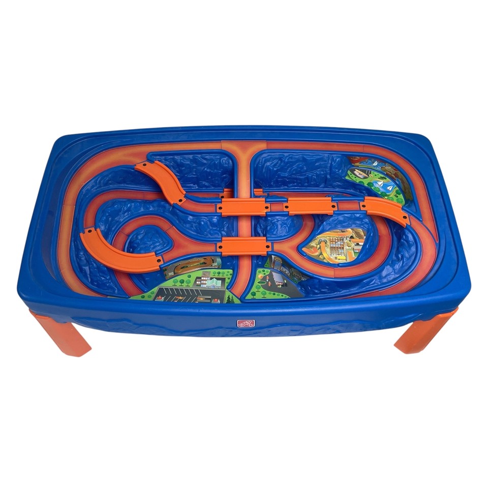 Step 2 Hot Wheels Car & Track 47”x26”x16" Play Table | eBay