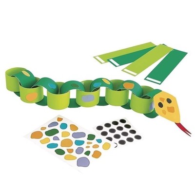 Unique Snake DIY Paper Chain Craft Kit (Pack of 4) - Fun & Easy-to-Make ...