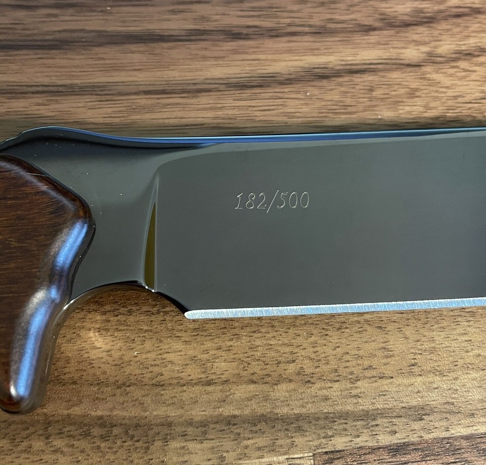 Buck Heritage Collection Limited Edition Hoodlum w/ Mahogany Stand ...