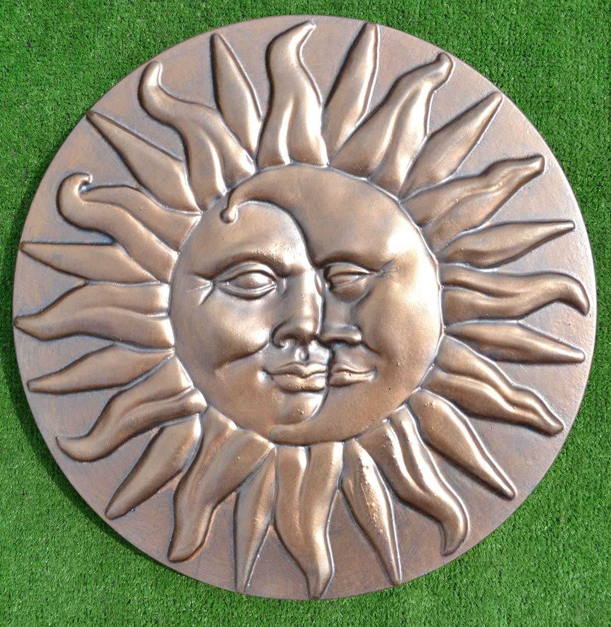 Sun&Moon Concrete Mold Plaster Concrete Stepping Stone Garden Path ...