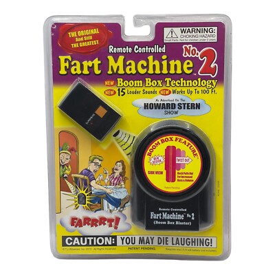 Premium Upgraded Advanced Fart Machine - 15 Sounds - Wireless Extended ...