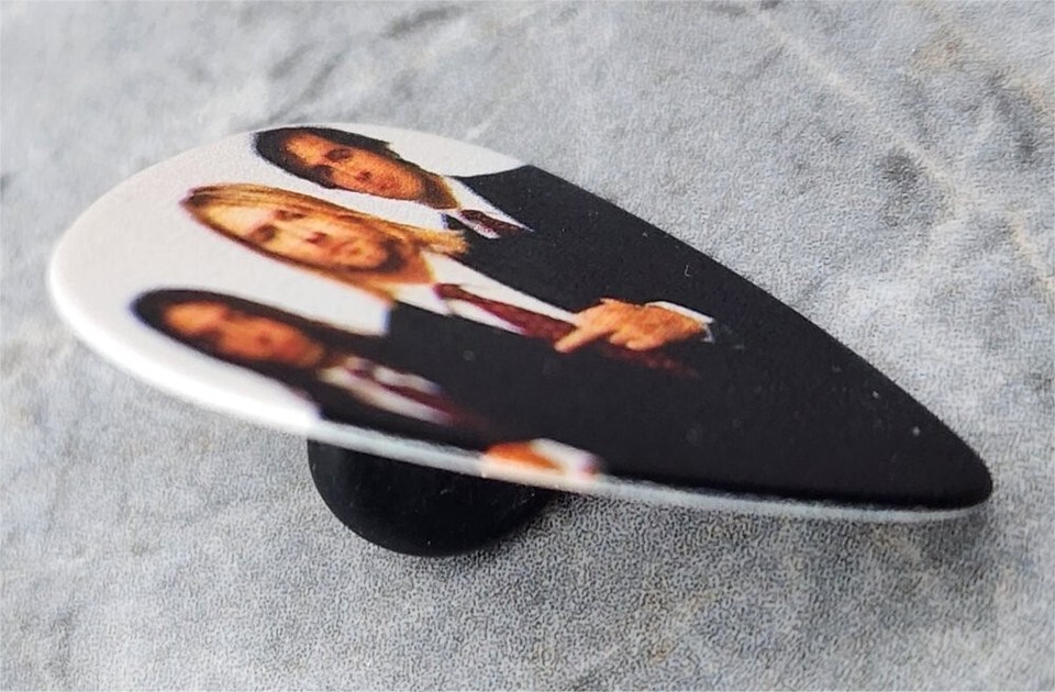 Nirvana Middle Finger Guitar Pick Lapel Pin or Tie Tack | eBay