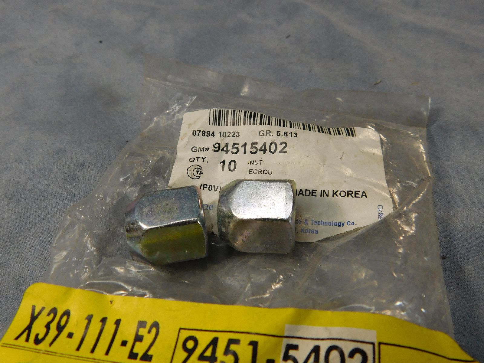 *LOT OF 2* 94515402 NEW OEM GM LUG NUTS CHEVROLET BUICK CADILLAC | eBay