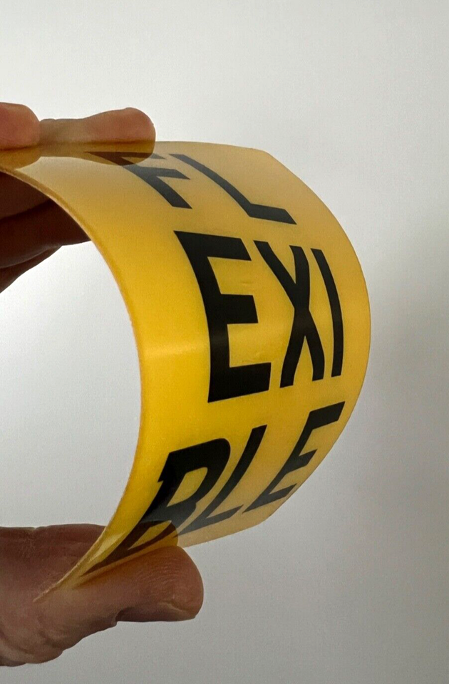 FLEXIBLE TAPERED SHOW NUMBER PLATE, ENDURO OFF ROAD 6 X 7 X 4 | eBay UK