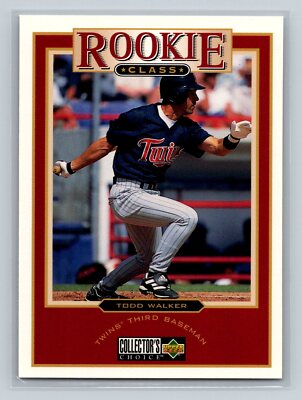 1997 Collector's Choice Baseball #20 Todd Walker Minnesota Twins | eBay