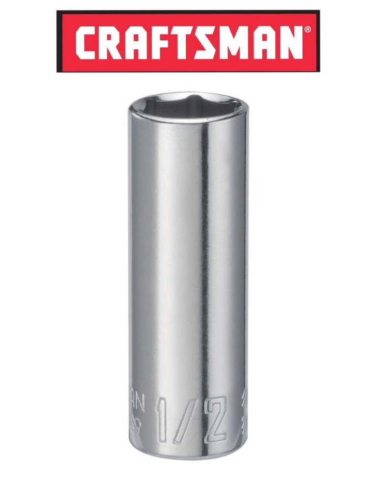 New Craftsman Socket CMMT 1/4 Drive Shallow Deep 6 pt Metric / Inch ...