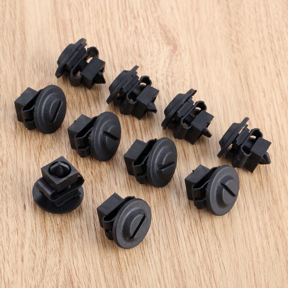 Replacement 10Pcs/Set Car Engine Cover Undertray Clips Retainers ...