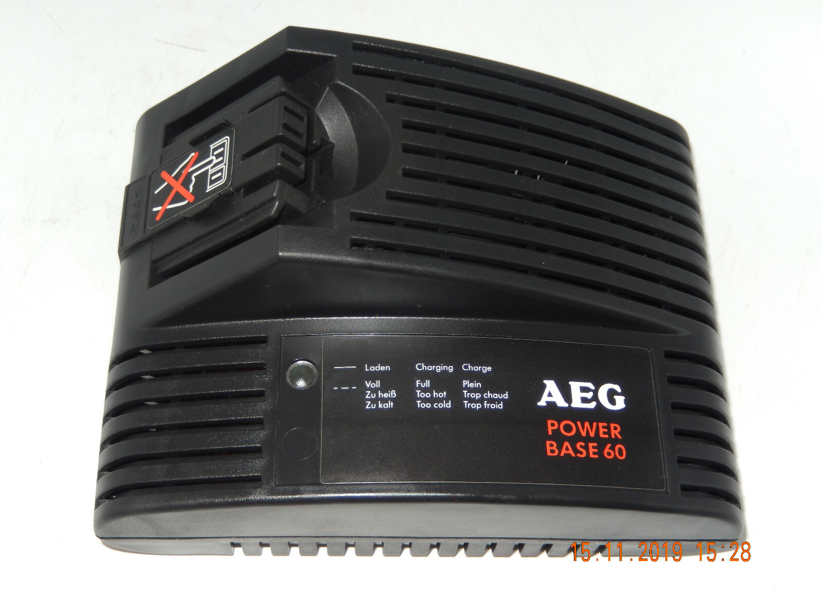 AEG Power Base 60,Schnellakkuladegerät 7,2V-14,4V mit Handbuch-PDF ...