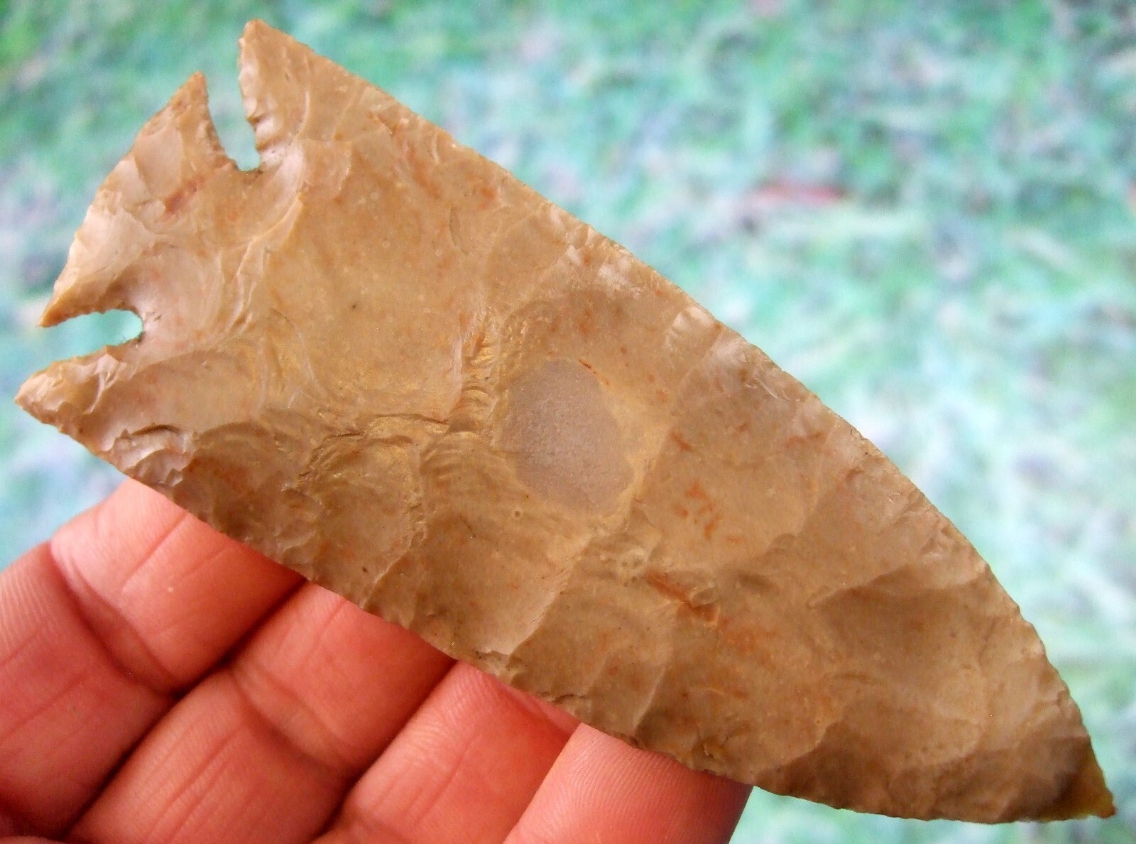 Super Fine Colorful Missouri Pulaski Corner Notched Point with COA ...