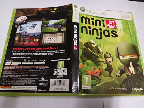 MINI NINJAS (XBOX 360 GAME, PG) | eBay