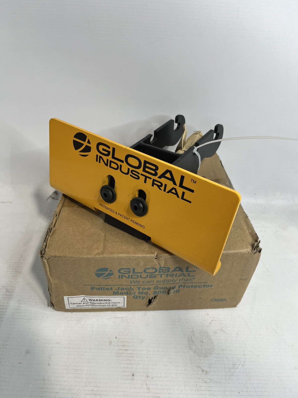 Global Industrial 800540 Pallet Jack Toe Guard Protector | eBay