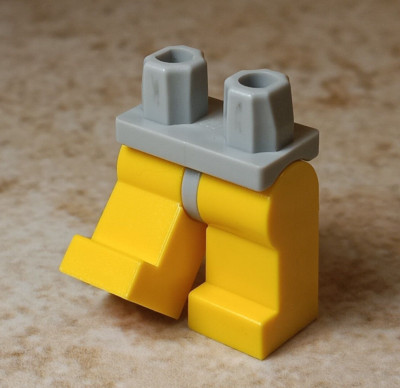 LEGO Unisex Suit Bottoms Swimming Gray & Black Yellow Legs VACATION ...