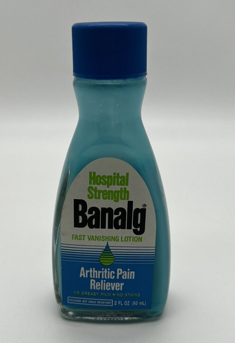Banalg Arthritis Muscle Pain Reliever Lotion 2 fl oz Discontinued ...