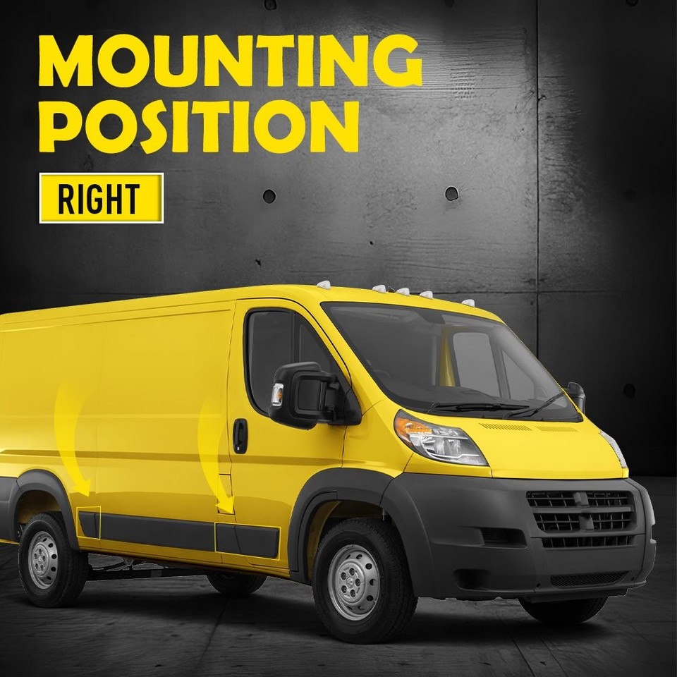 Fit Ram ProMaster 1500 2500 3500 2014-18 Front Rear Right Door Trim ...