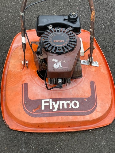 Flymo Contractor GL600 Hover Mower 2 stroke Petrol Lawnmower Running ...