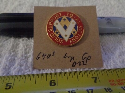 640th Support Group D-22 Unit Crest, DI, DUI (DRAW#220) | eBay