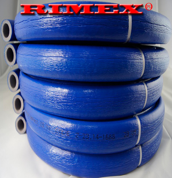 BLUE RED INSULATION FOR USE WITH PEX AL PEX,COPPER,PLASTIC PIPE 10 ...