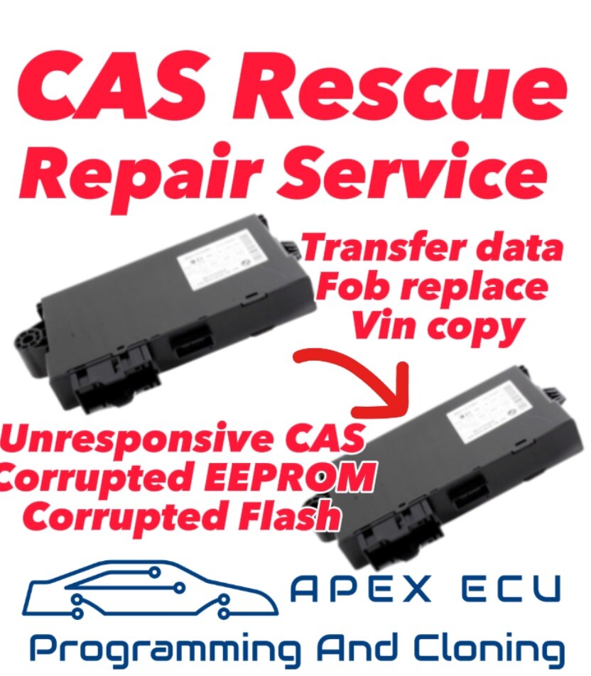 BMW MINI CAR ACCESS SYSTEM CAS 3+ IMMOBILIZER MODULE ADVANCED RESCUE ...